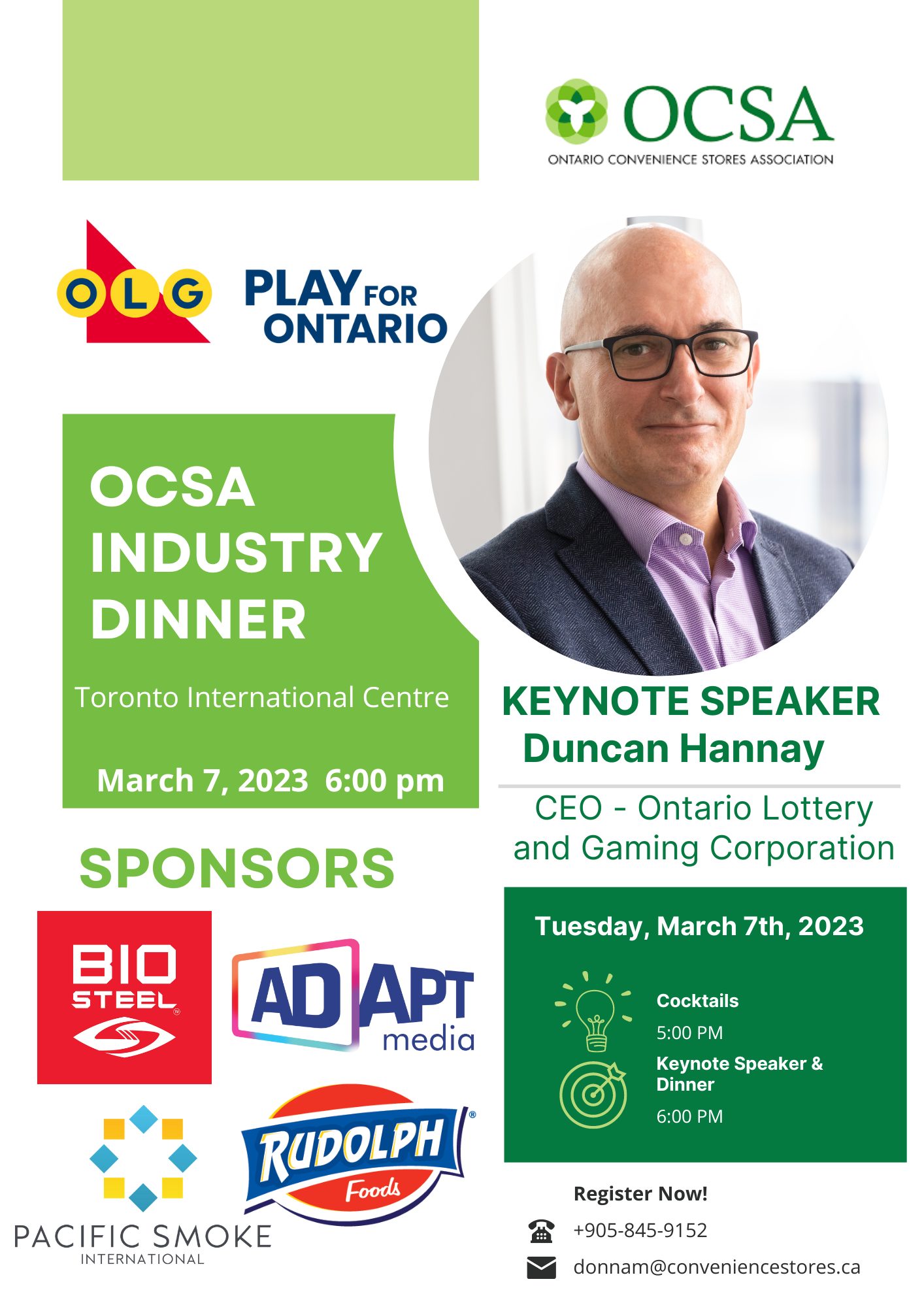 Ontario Convenience Stores Association - OCSA Industry Dinner ...